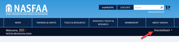 How to Find your Individual/NASFAA ID