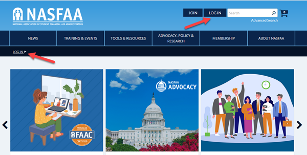 How to Find your Individual/NASFAA ID